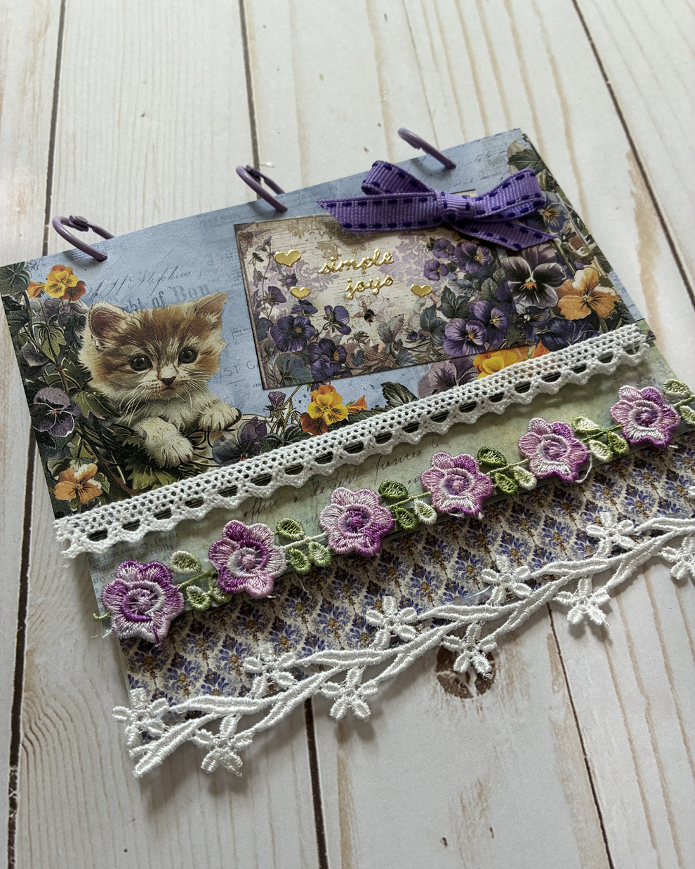 Pansy Flip Book (6x5 inch) – LeNae Creates Store